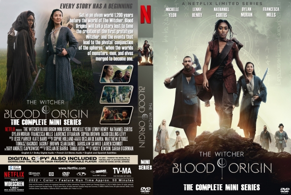 CoverCity - DVD Covers & Labels - The Witcher: Blood Origin - Mini Series