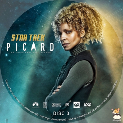 CoverCity - DVD Covers & Labels - Star Trek: Picard - Season 3, Disc 3