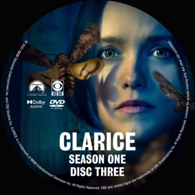 CoverCity - DVD Covers & Labels - Clarice - Season 1; disc 3