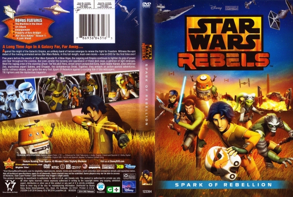 CoverCity - DVD Covers & Labels - Star Wars Rebels: Spark Of Rebellion