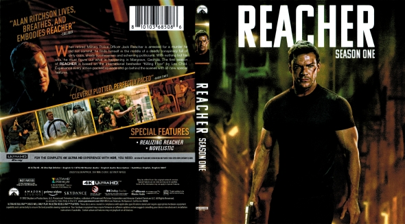 CoverCity - DVD Covers & Labels - Reacher 4K - Season 1