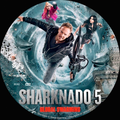 CoverCity - DVD Covers & Labels - Sharknado 5: Global Swarming