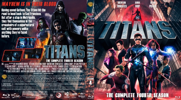 CoverCity - DVD Covers & Labels - Titans - Season 4
