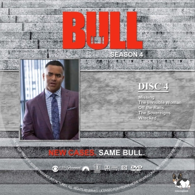 CoverCity - DVD Covers & Labels - Bull - Season 4, disc 4