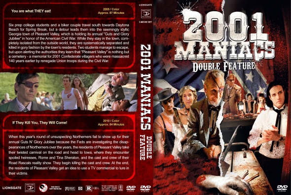 CoverCity - DVD Covers & Labels - 2001 Maniacs Double Feature