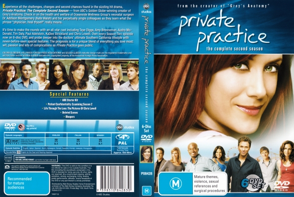 Private Practice Season 6 Dvd Cover