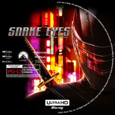 CoverCity - DVD Covers & Labels - Snake Eyes G.I. Joe Origins 4K