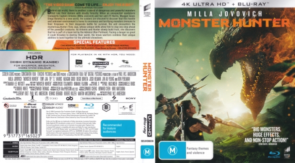 CoverCity - DVD Covers & Labels - Monster Hunter 4K