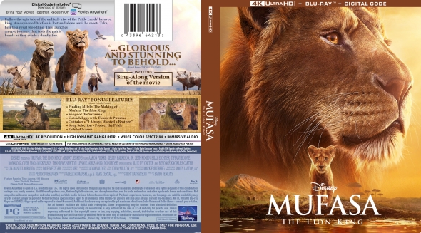 CoverCity - DVD Covers & Labels - Mufasa: The Lion King - 4K