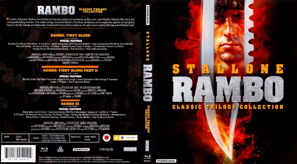 CoverCity - DVD Covers & Labels - Rambo Triloy Collection