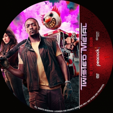 CoverCity - DVD Covers & Labels - Twisted Metal - Season 1; disc 1