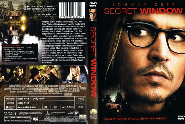 CoverCity - DVD Covers & Labels - Secret Window
