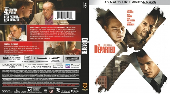 CoverCity - DVD Covers & Labels - The Departed 4K