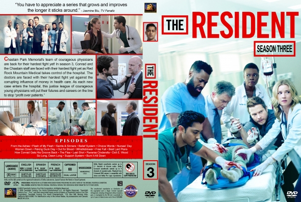 CoverCity - DVD Covers & Labels - The Resident - Season 3