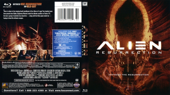 CoverCity - DVD Covers & Labels - Alien: Resurrection