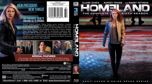 CoverCity - DVD Covers & Labels - Homeland - Season 6