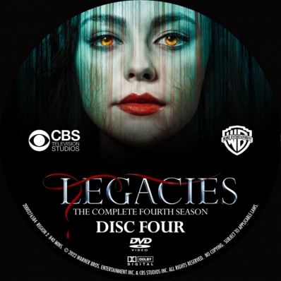 CoverCity - DVD Covers & Labels - Legacies - Season 4; disc 4
