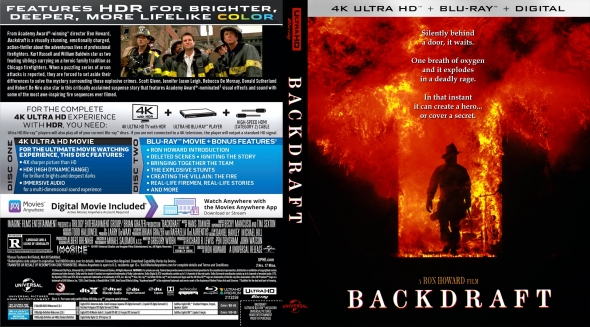 CoverCity - DVD Covers & Labels - Backdraft 4K
