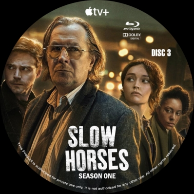 CoverCity - DVD Covers & Labels - Slow Horses - Season 1; disc 3