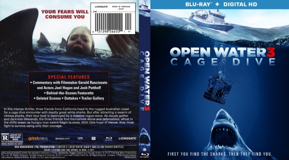 CoverCity - DVD Covers & Labels - Open Water 3: Cage Dive