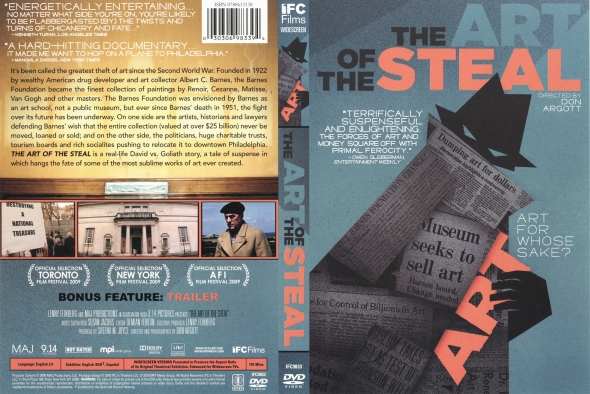 The Art Of The Steal 2022 Dvd Cover