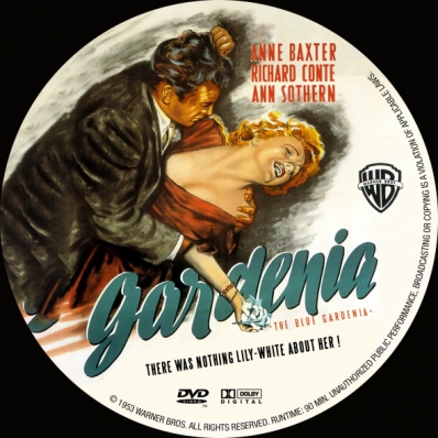CoverCity - DVD Covers & Labels - The Blue Gardenia