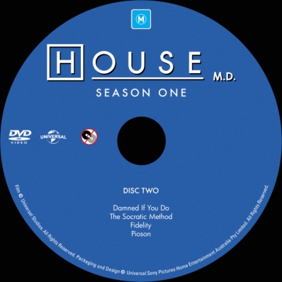 CoverCity - DVD Covers & Labels - House M.D. - Season 1; disc 2