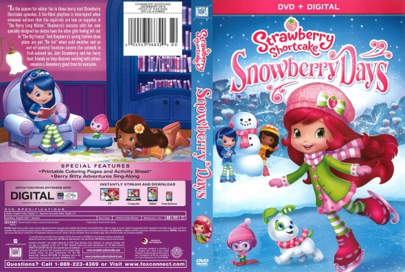 CoverCity - DVD Covers & Labels - Strawberry Shortcake: Snowberry Days
