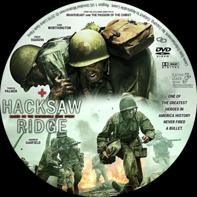 CoverCity - DVD Covers & Labels - Hacksaw Ridge