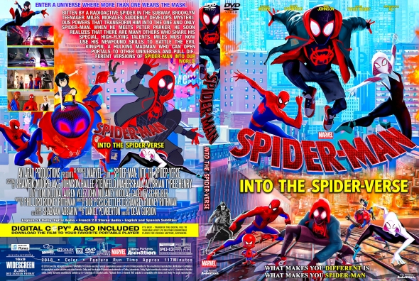 CoverCity - DVD Covers & Labels - Spider-Man: Into the Spider-Verse