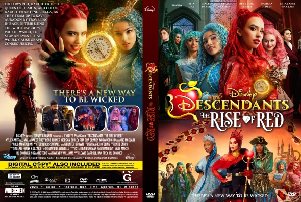 CoverCity - DVD Covers & Labels - Descendants: The Rise of Red