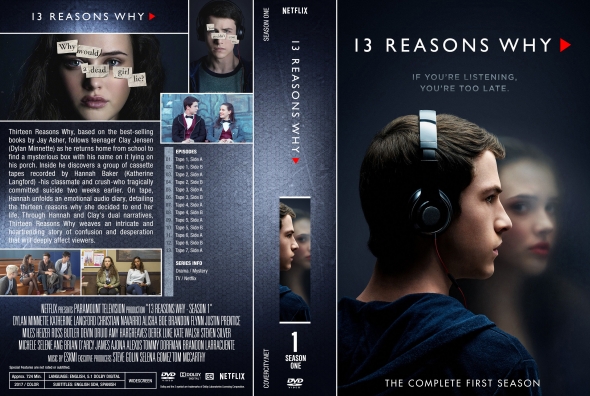 CoverCity - DVD Covers & Labels - 13 Reasons Why - Season 1 CoverCity - DVD Covers & Labels - 13 Reasons Why - Season 1