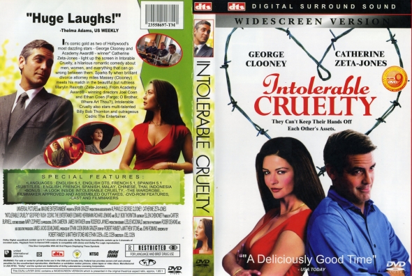 CoverCity - DVD Covers & Labels - Intolerable Cruelty