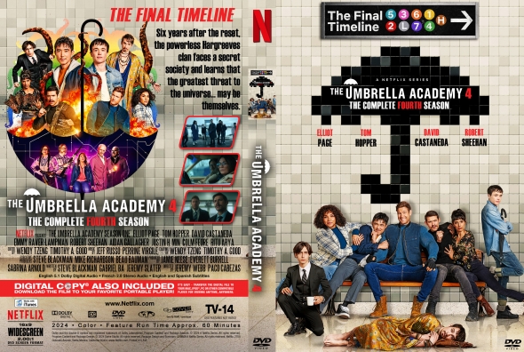 CoverCity - DVD Covers & Labels - The Umbrella Academy - Season 4