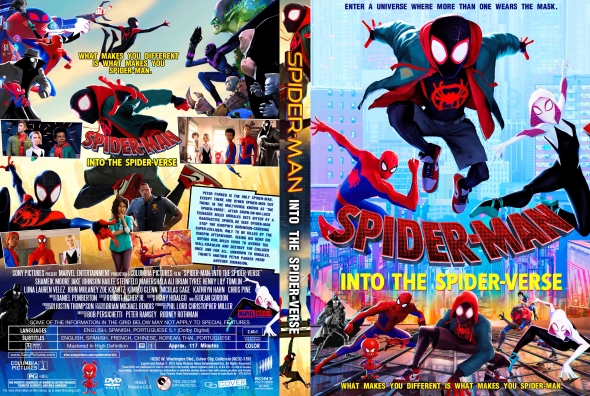 CoverCity - DVD Covers & Labels - Spider-Man: Into the Spider-Verse
