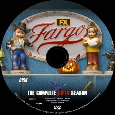 CoverCity - DVD Covers & Labels - Fargo - Season 5; disk 1