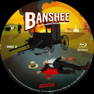 CoverCity - DVD Covers & Labels - Banshee - Season 2; disc 2