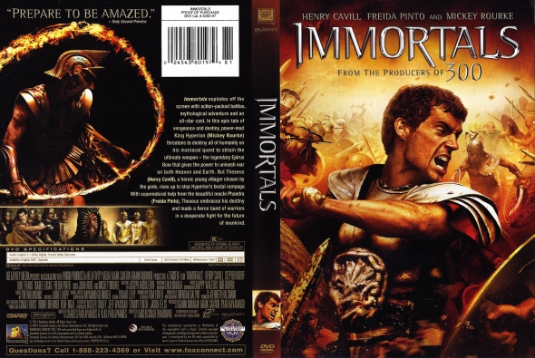CoverCity - DVD Covers & Labels - Immortals