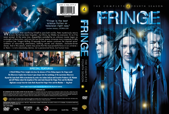 CoverCity - DVD Covers & Labels - Fringe - Season 4