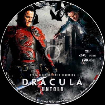 Dracula Untold Dvd Cover