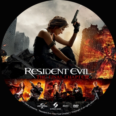 CoverCity - DVD Covers & Labels - Resident Evil: The Final Chapter