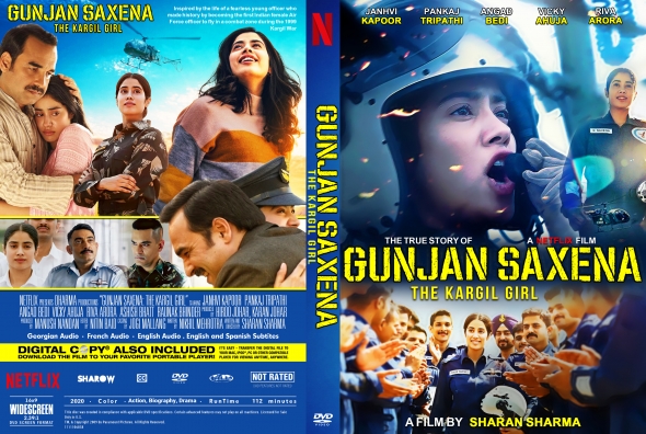 CoverCity - DVD Covers & Labels - Gunjan Saxena: The Kargil Girl CoverCity - DVD Covers & Labels - Gunjan Saxena: The Kargil Girl