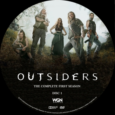 CoverCity - DVD Covers & Labels - Outsiders - Season 1; disc 1