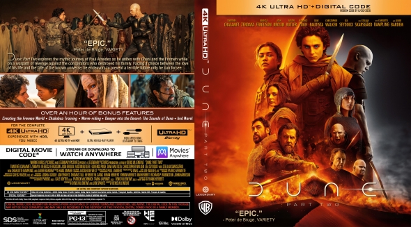 CoverCity - DVD Covers & Labels - DUNE - Part Two (4K Ultra HD)