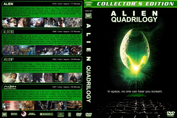 CoverCity - DVD Covers & Labels - Alien Quadrilogy