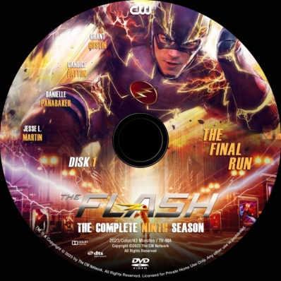 CoverCity - DVD Covers & Labels - The Flash - Season 9; disk 1