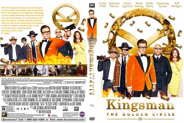CoverCity - DVD Covers & Labels - Kingsman: The Golden Circle
