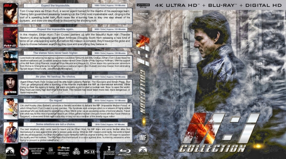 CoverCity - DVD Covers & Labels - Mission: Impossible Collection 4K