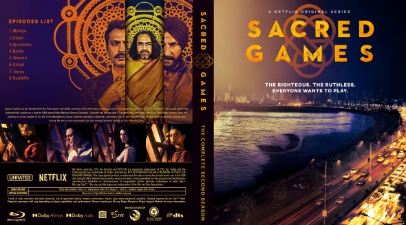 CoverCity - DVD Covers & Labels - Sacred Games Season Two