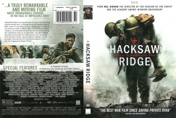 CoverCity - DVD Covers & Labels - Hacksaw Ridge
